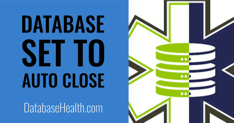SQL Auto Close - Database Setting
