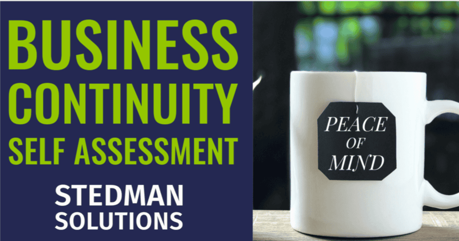 SQL Backup Readiness Self-Assessment by Stedman Solutions