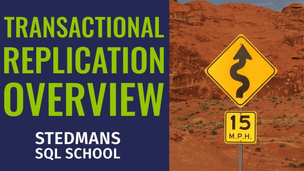 Master SQL Server: Transactional Replication Guide