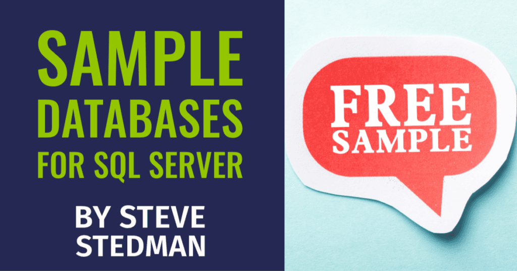 Explore Sample Databases in SQL Server